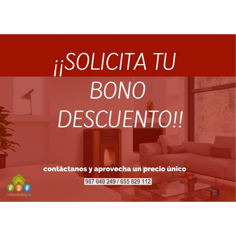 Estufa de pellet Ferlux Phoenix Steel canalizable