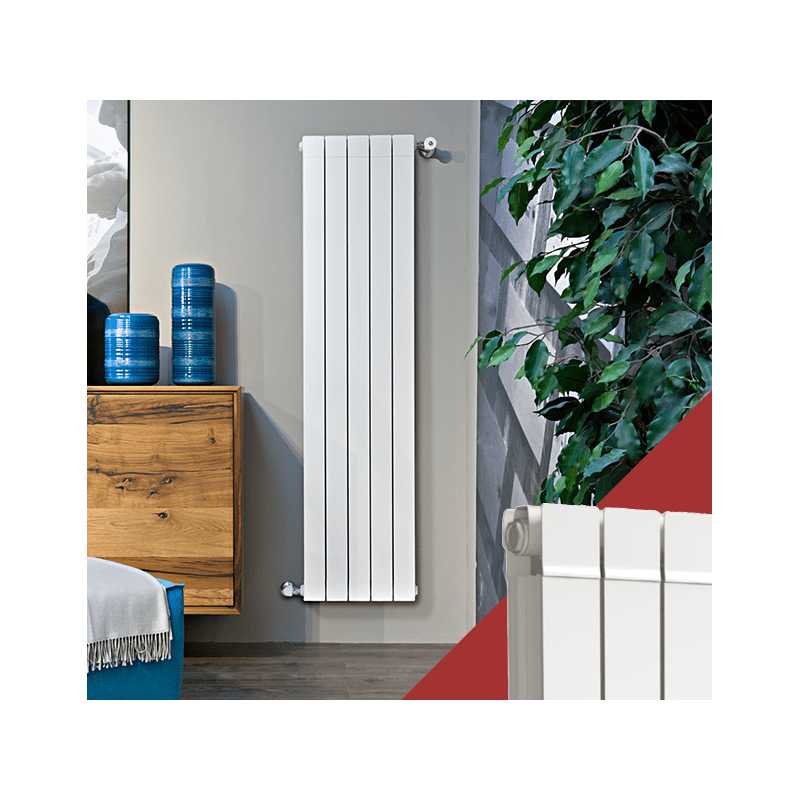 GARDA S/90 900 mm Radiador Aluminio Inyectado Fondital