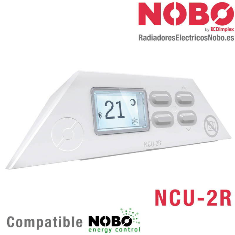 NCU-2R Receptor digital Radiador eléctrico NOBO