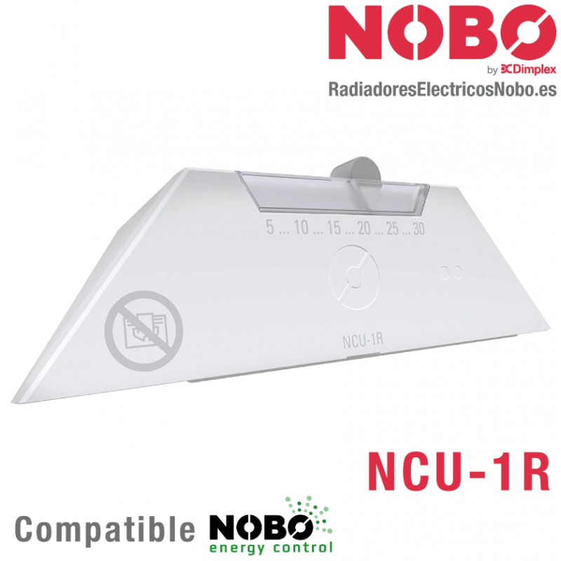NCU-1R Receptor Radiador eléctrico NOBO