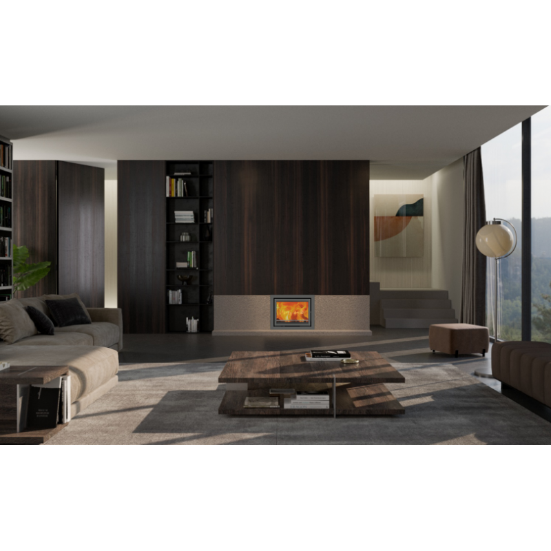 RIALTO ECO 80 Insertable de leña Solzaima