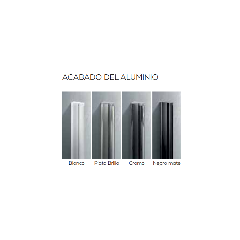MILOS Vidrio Mate/Carglass/Azul/Verde/Gris/Bronce Frontal Hidroglass