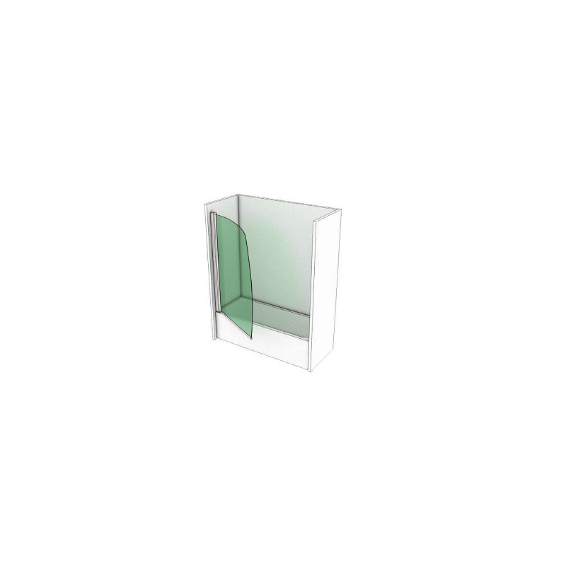 MILOS Vidrio Mate/Carglass/Azul/Verde/Gris/Bronce Frontal Hidroglass